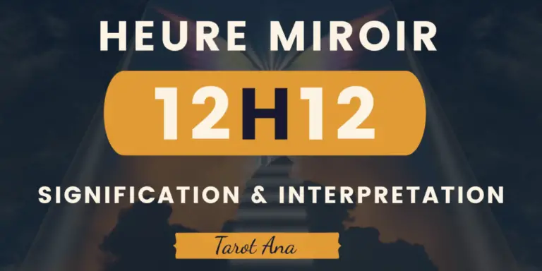 Signification Heure Miroir 12h12 - Votre interprétation gratuite